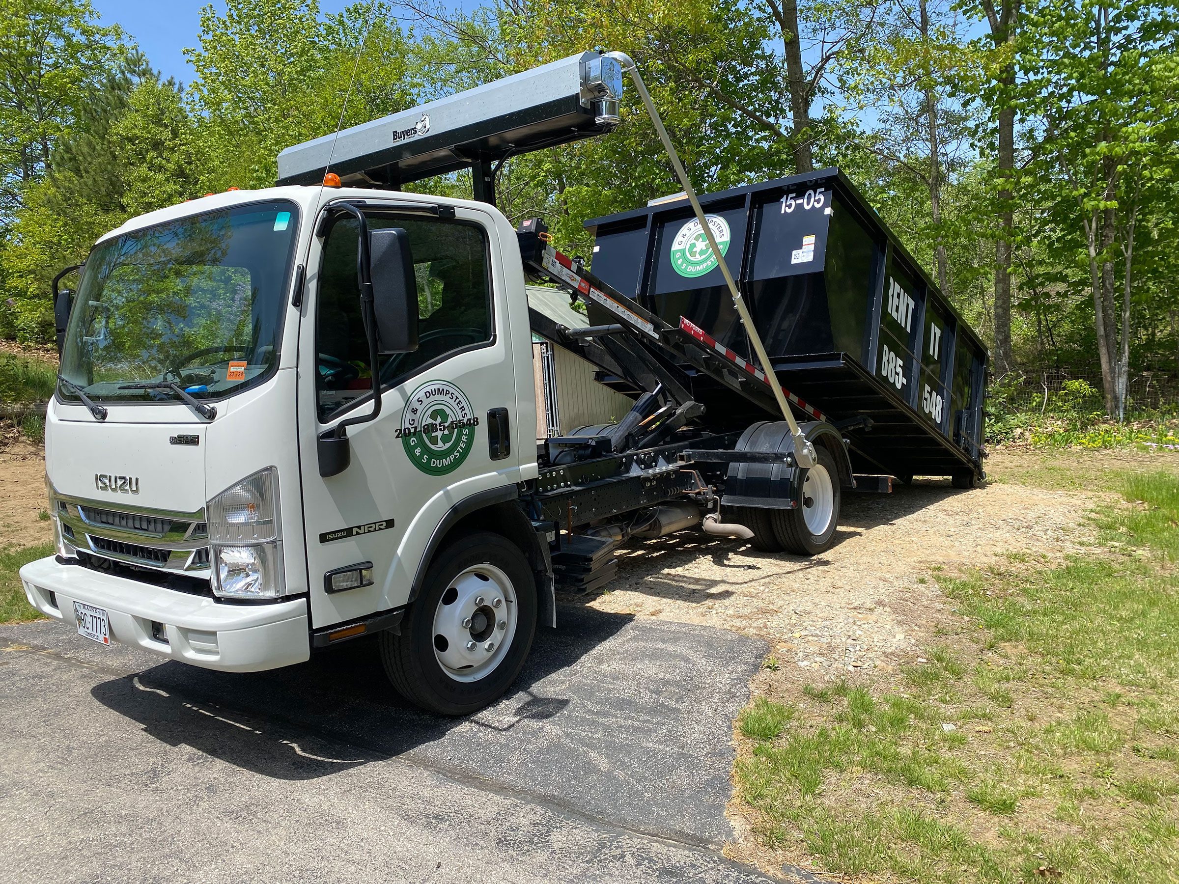 Dumpster Size Guide | G & S Dumpsters | Scarborough & Buxton, ME